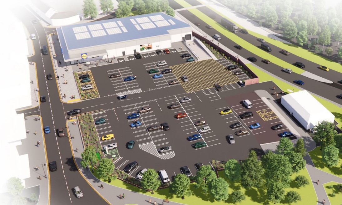 Demolition plan for 'outdated' Bilston Lidl store - Place Midlands