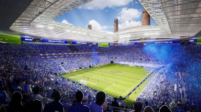 Blues release first look at landmark stadium designs - Place Midlands